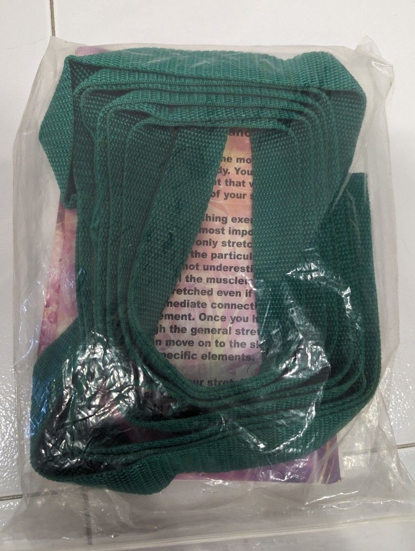 Stretch Strap with Hoops, Sports Equipment, Exercise & Fitness, Toning ...