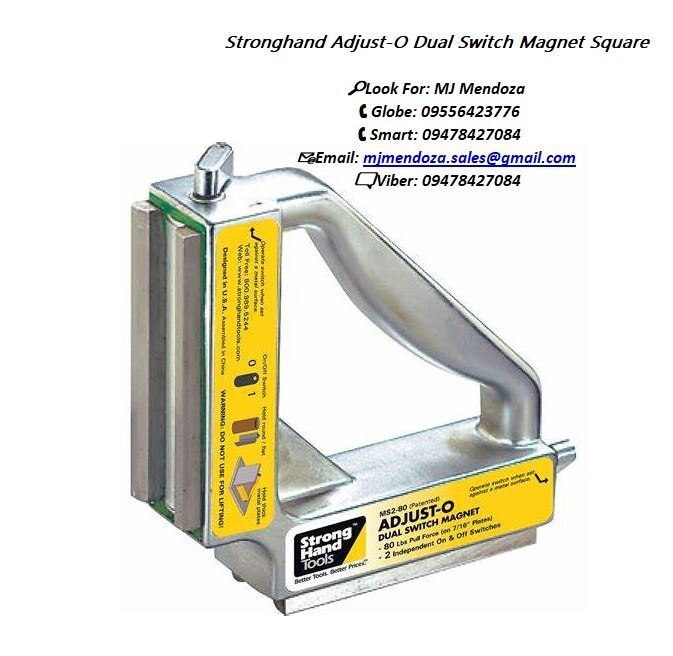 Stronghand Adjust-O Dual Switch Magnet Square, Commercial & Industrial ...