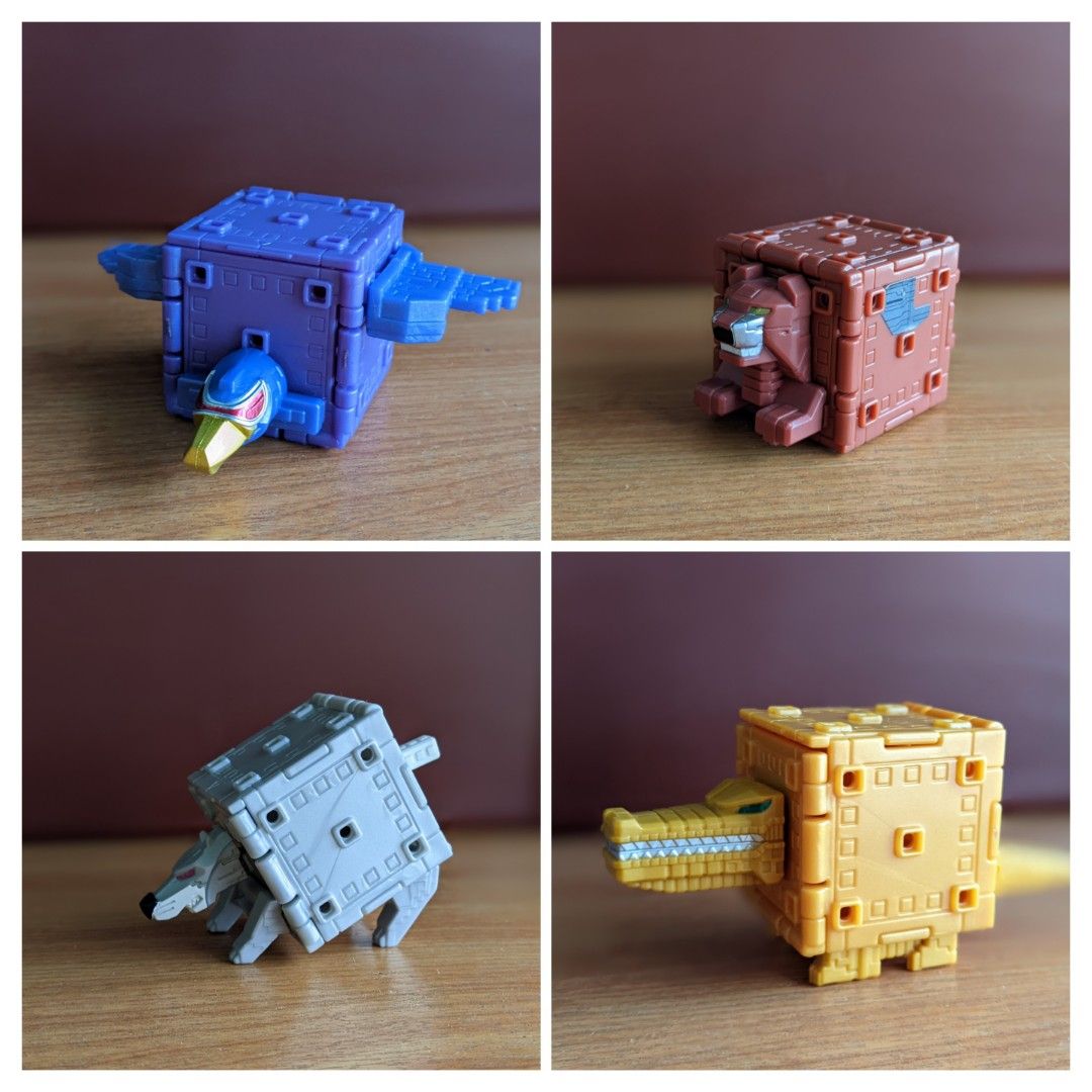 Super sentai zyuohger mini cube complete set, Hobbies & Toys, Toys ...