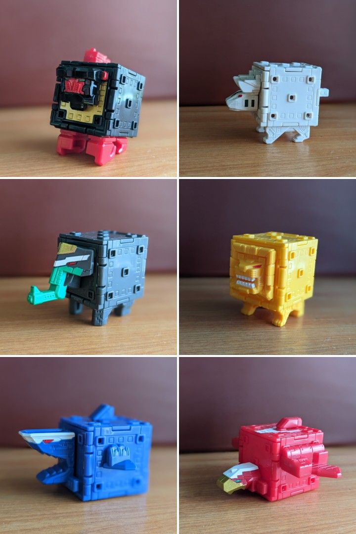 Super sentai zyuohger mini cube complete set, Hobbies & Toys, Toys ...