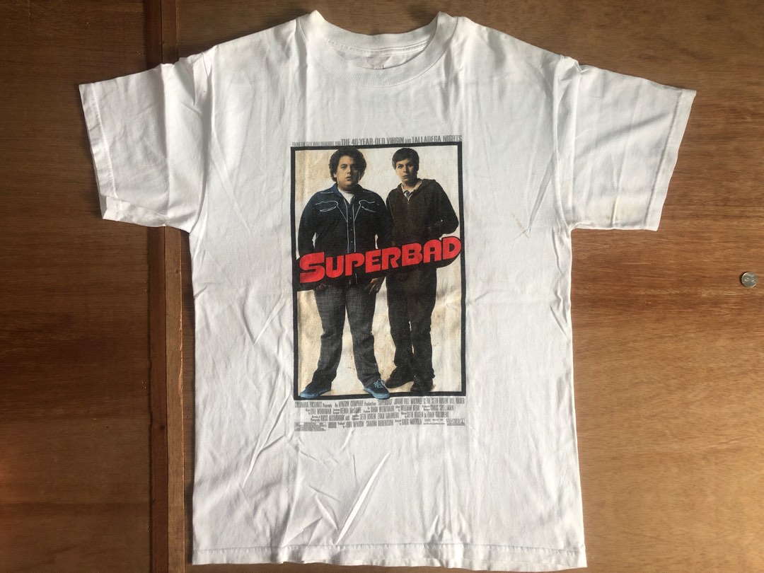 Superbad - Vintage Movie Shirt, Men's Fashion, Tops & Sets, Tshirts ...