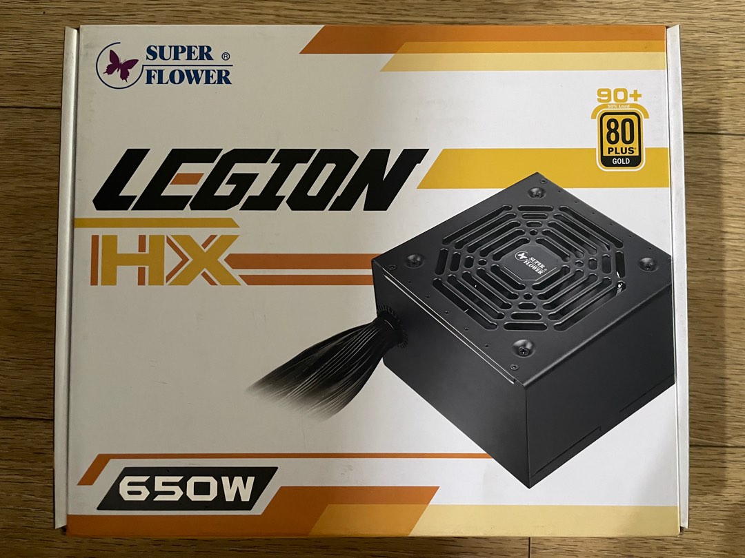 Superflower Gold Legion HX 650W power supply psu, Computers & Tech ...
