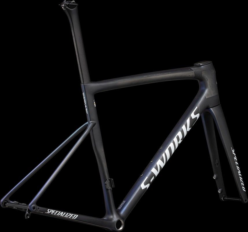 S-Works Tarmac SL8 2023 frameset Satin carbon cyan blue, Sports ...
