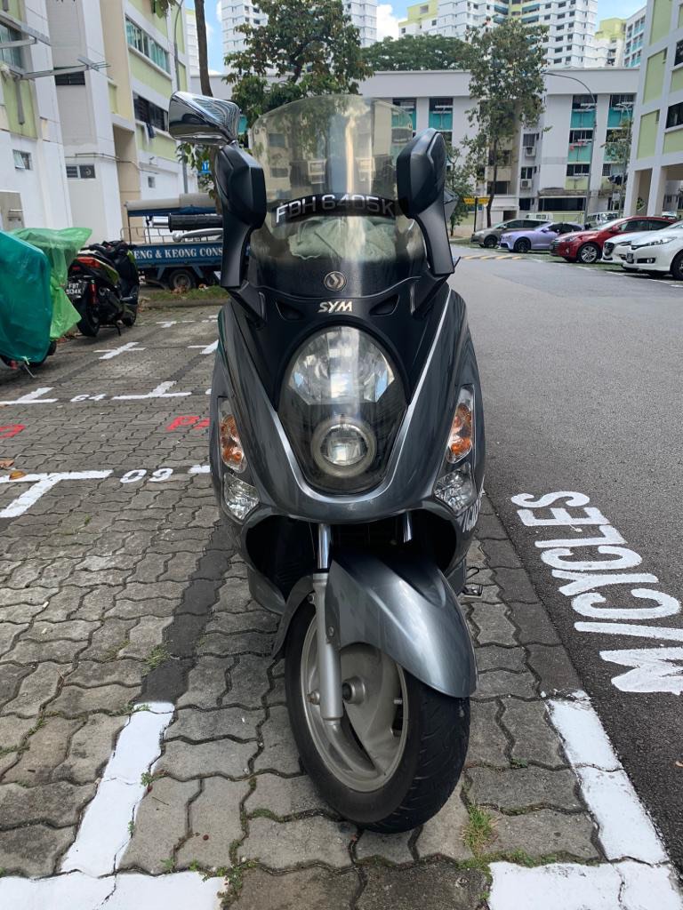 SYM GTS 200, Motorcycles, Motorcycles for Sale, Class 2B on Carousell