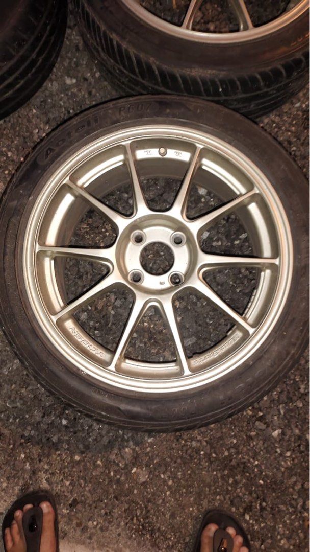 TAYAR SPORT RIM WEDSSPORT TC105, Auto Accessories on Carousell