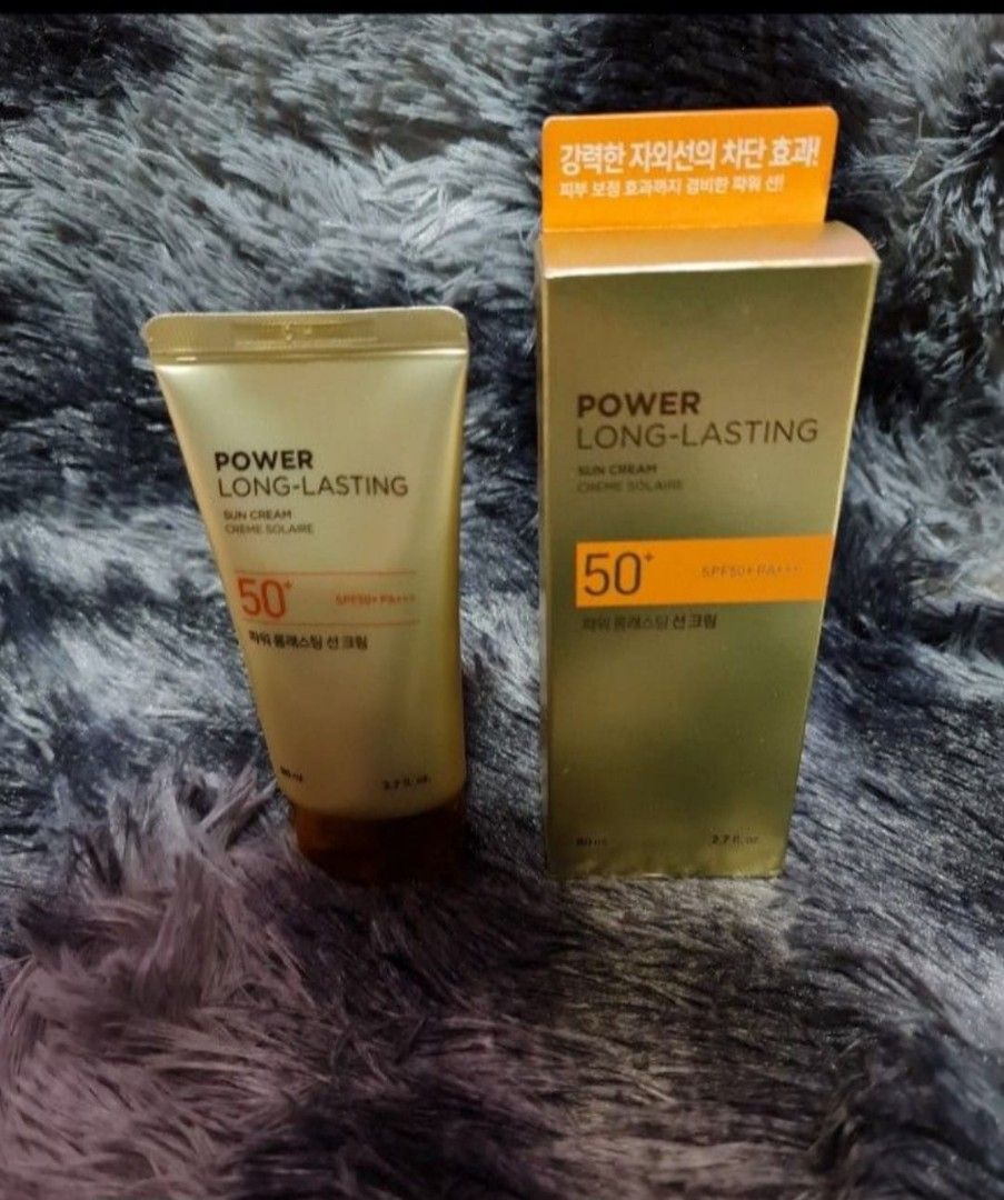 The Face Shop Power Lasting Sun Cream SPF 50+++, Beauty & Personal Care, Face, Face Care on ...