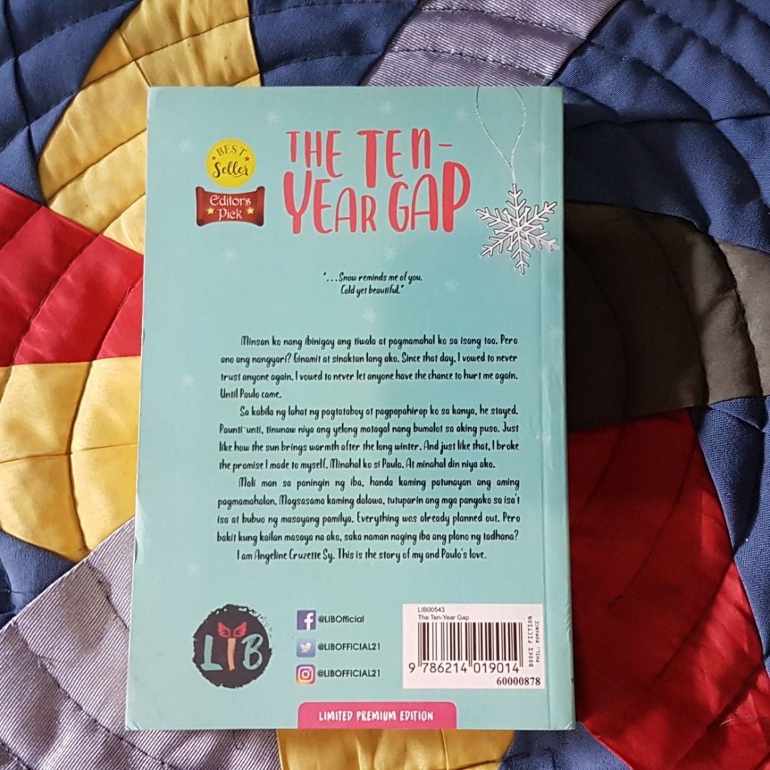 The Ten-Year Gap by Owwsic, Hobbies & Toys, Books & Magazines, Fiction ...