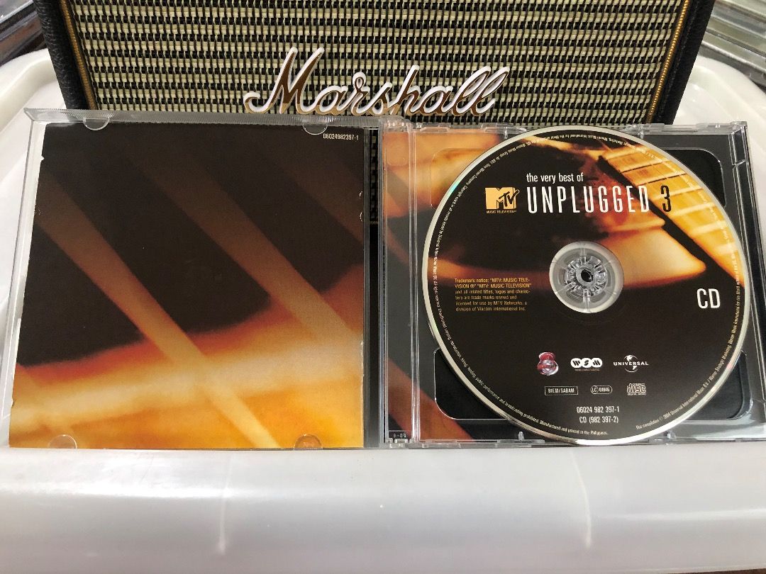 MTV UNPLUGGED 3 (CD & DVD) - The Very Best (RARE), Hobbies & Toys, Music & Media, CDs & DVDs on ...