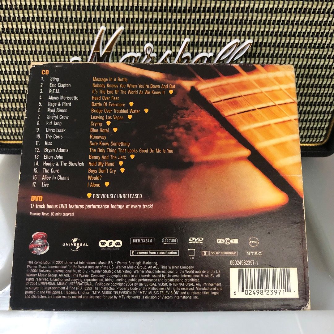 MTV UNPLUGGED 3 (CD & DVD) - The Very Best (RARE), Hobbies & Toys, Music & Media, CDs & DVDs on ...