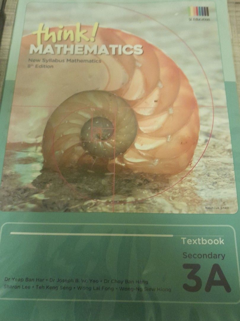 Think Mathematics 3A, Hobbies & Toys, Books & Magazines, Textbooks on ...