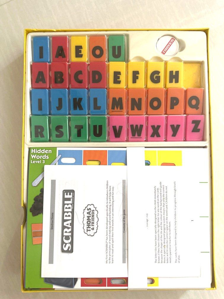 Thomas & Friends My first Scrabble, Hobbies & Toys, Toys & Games on ...