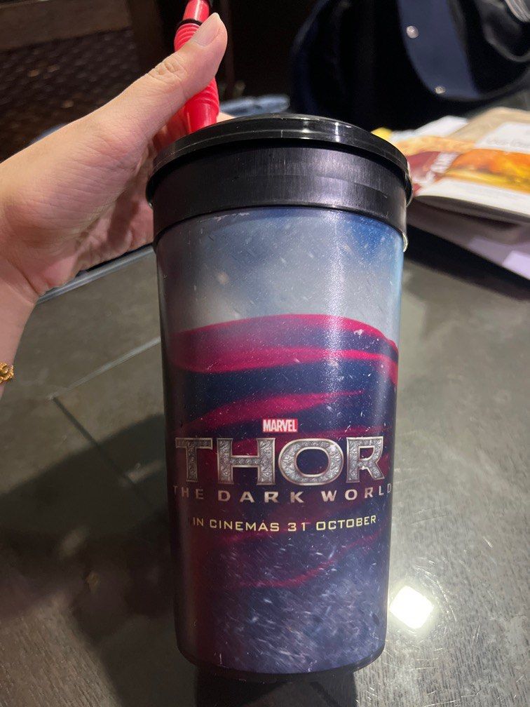 Thor Cup Marvel Thor Cinema MBO CINEMA cup THOR THE DARK WORLD CUP MERCH MARVEL MERCH, Hobbies ...