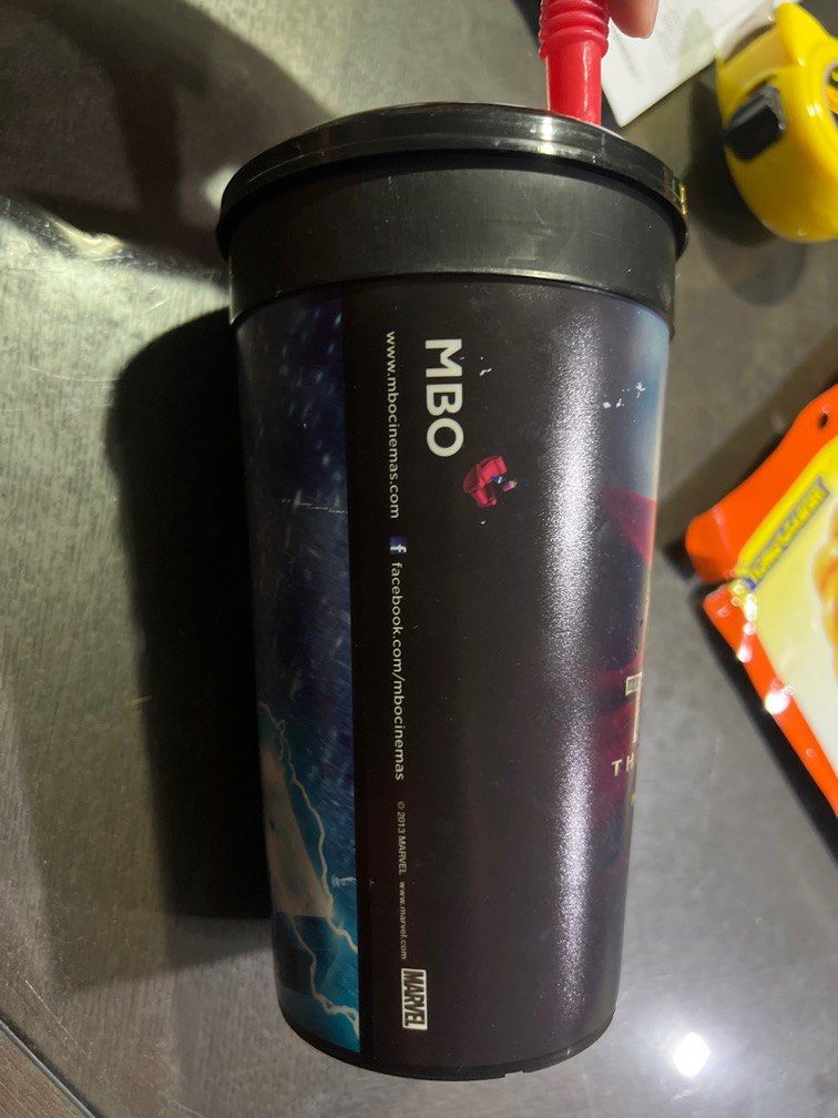 Thor Cup Marvel Thor Cinema MBO CINEMA cup THOR THE DARK WORLD CUP ...