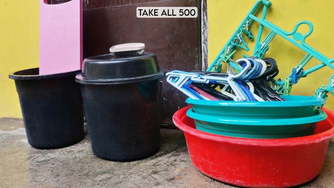 Timba / Hanger / Palanggana, Furniture & Home Living, Cleaning ...