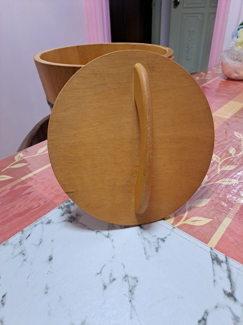 Timber Rice Storage Container, Furniture & Home Living, Kitchenware ...