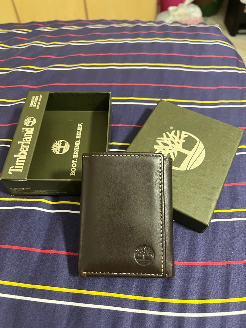 Timberland Trifold Wallet, Men's Fashion, Watches & Accessories ...