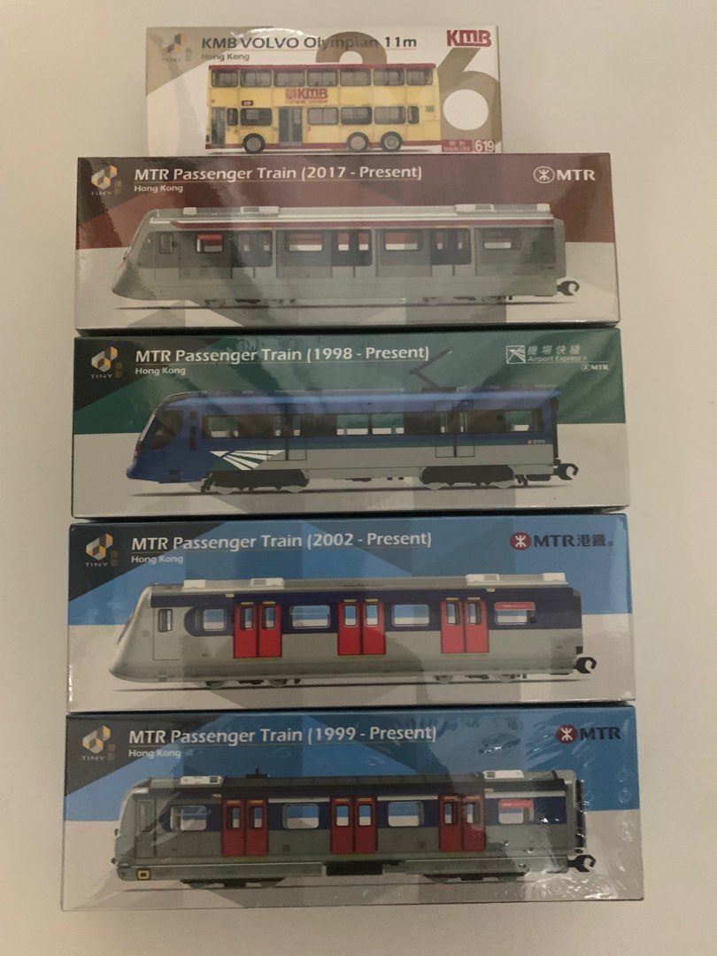 TinyHK MTR Trains and KMB Bus, Hobbies & Toys, Toys & Games on Carousell