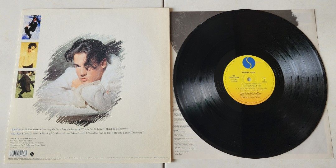 Tommy Page ~ Tommy Page ( MADE IN JAPAN ) LP, Hobbies & Toys, Music ...