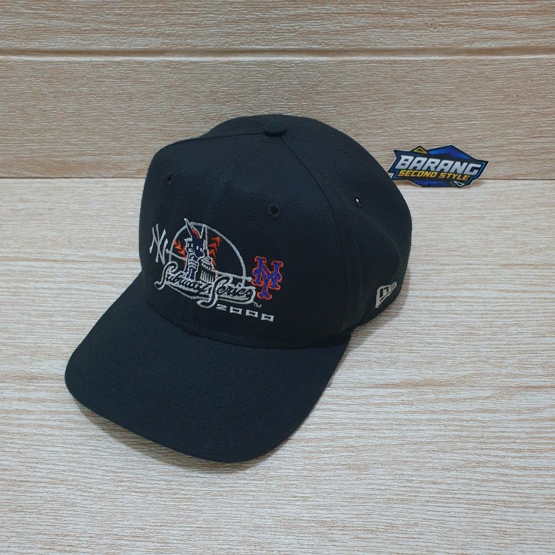 Topi vintage subway series new york new era, Fesyen Pria, Aksesoris ...