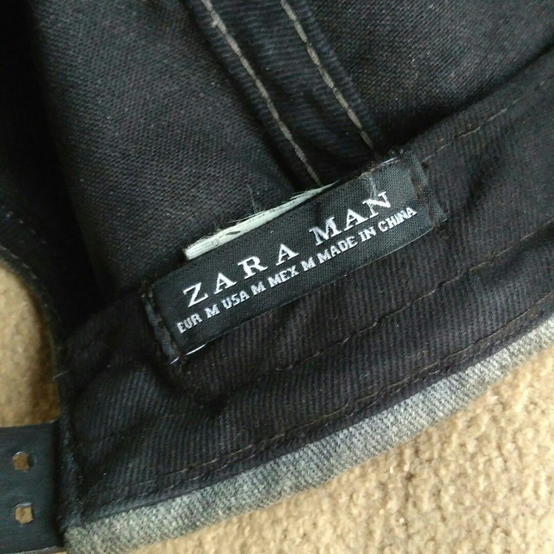 Topi Zara Man Original, Fesyen Pria, Aksesoris, Topi di Carousell