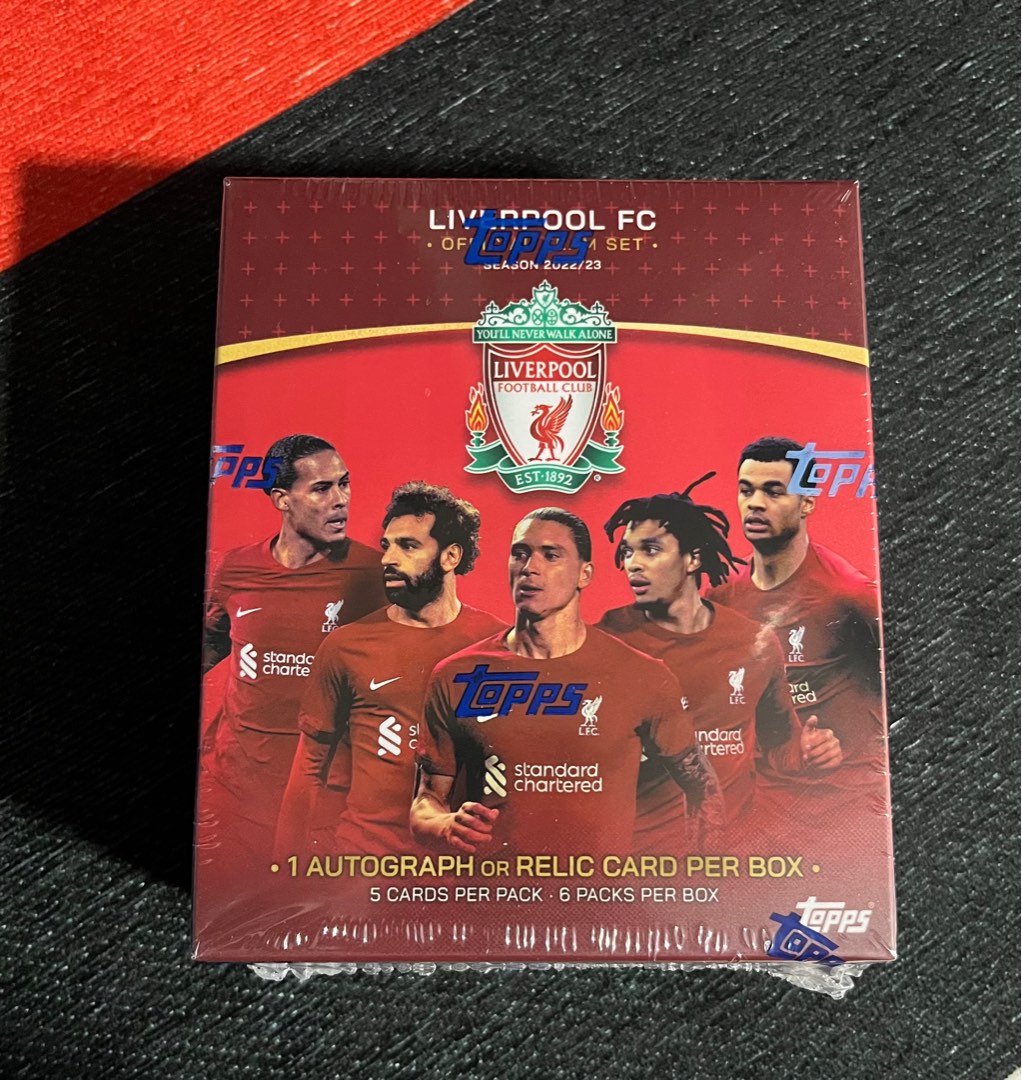 Topps Liverpool FC Team Set 22/23, Hobbies & Toys, Toys & Games on ...