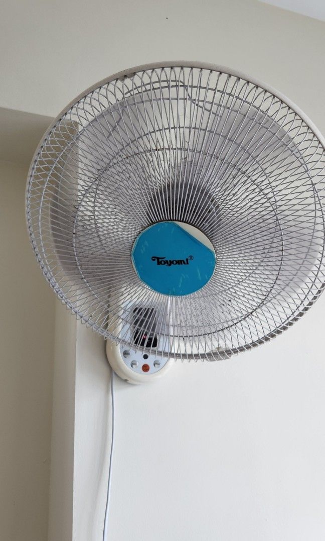 Toyomi Wall fan, Furniture & Home Living, Lighting & Fans, Fans on ...