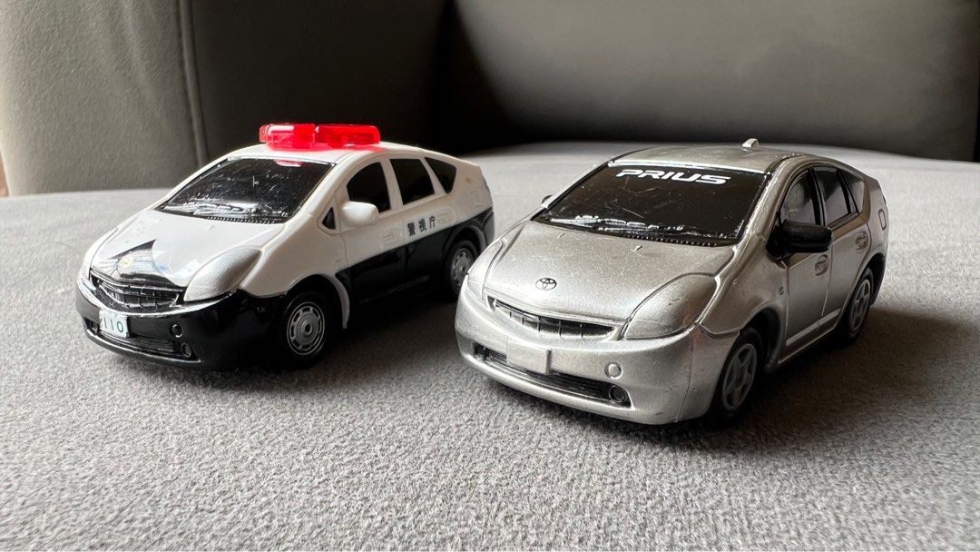 TOYOTA Prius 2rd Gen Police car Diecast model toy car, Hobbies & Toys ...