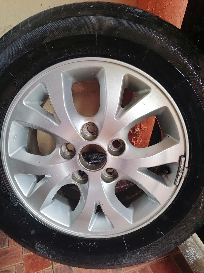 Toyota Stock Mags, Car Parts & Accessories, Mags and Tires on Carousell
