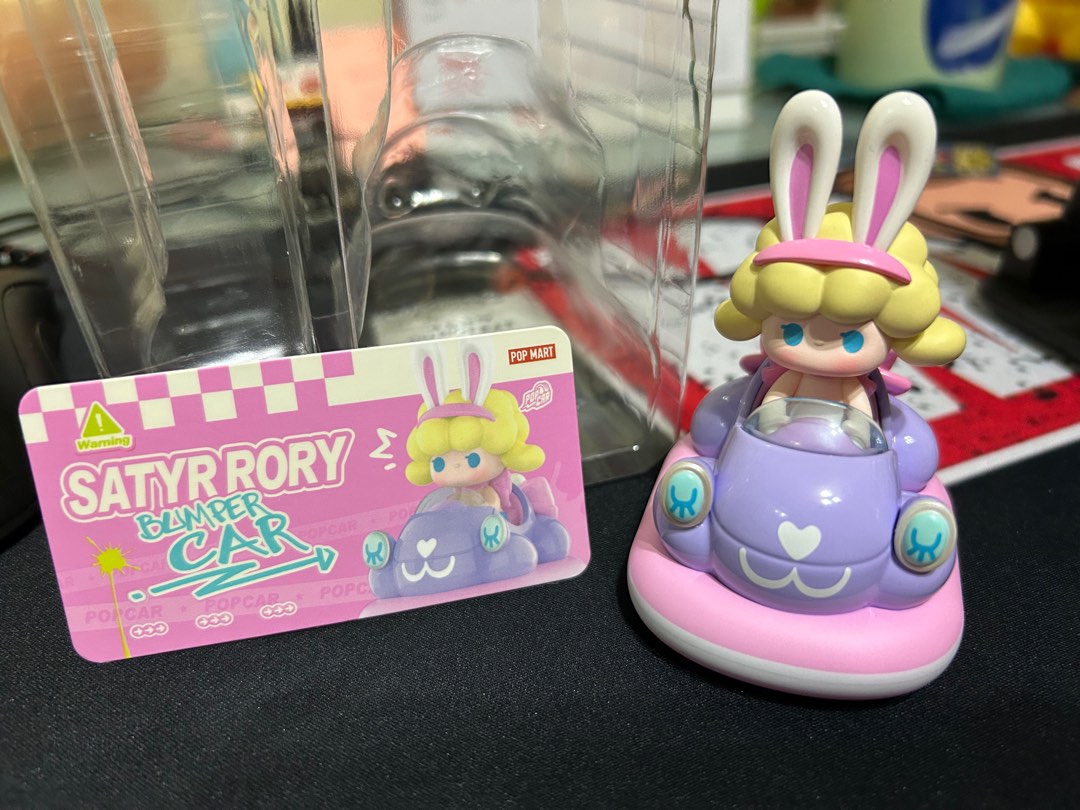 Trading Popmart Satyr Rory for Dimoo or Labubu Bumper Car!, Hobbies ...