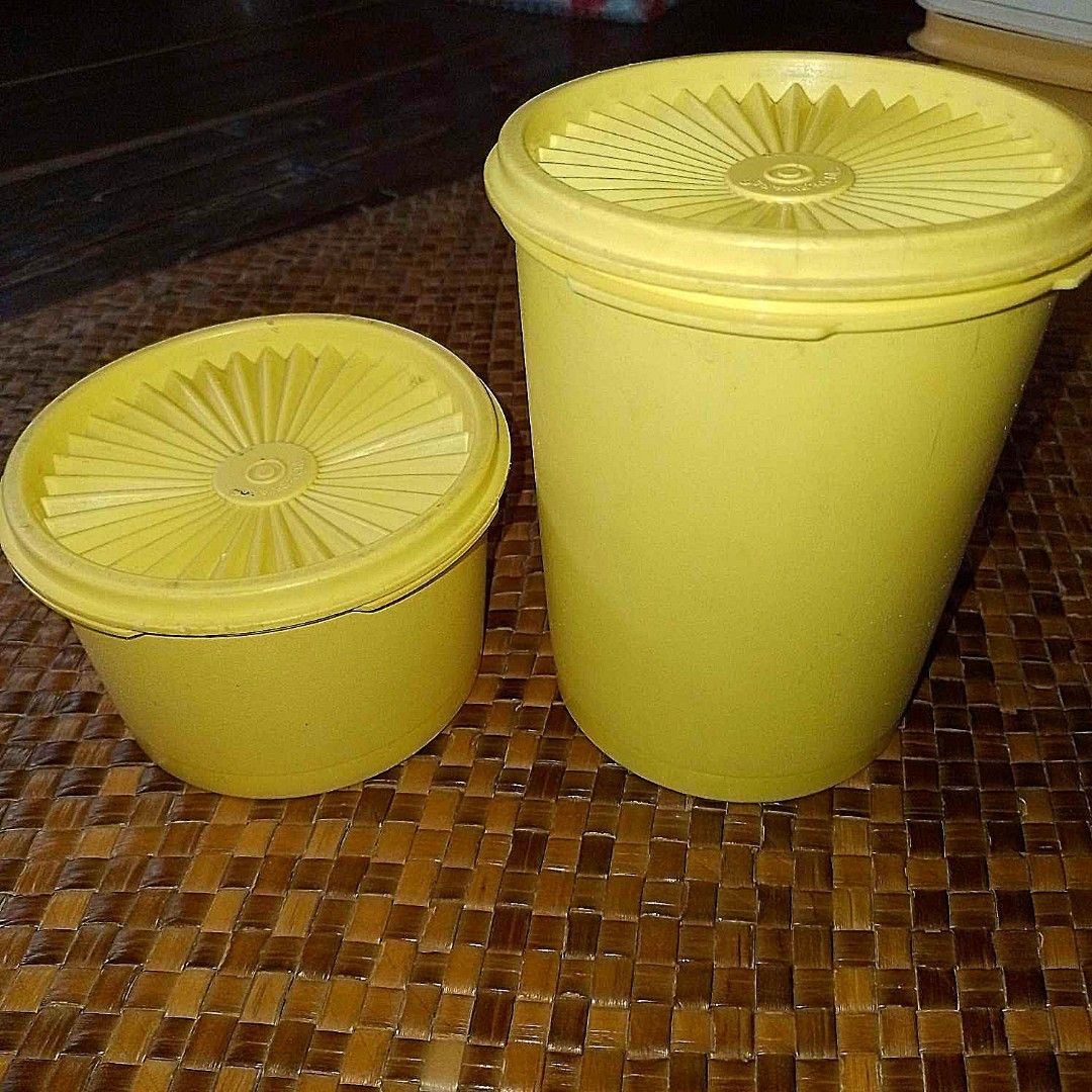Tupperware Food Container Storage Cylinder, Furniture & Home Living ...