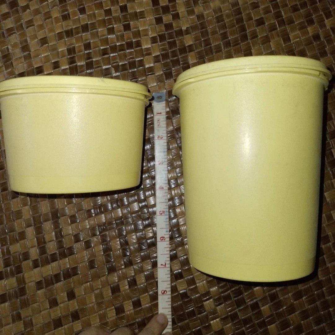 Tupperware Food Container Storage Cylinder, Furniture & Home Living ...