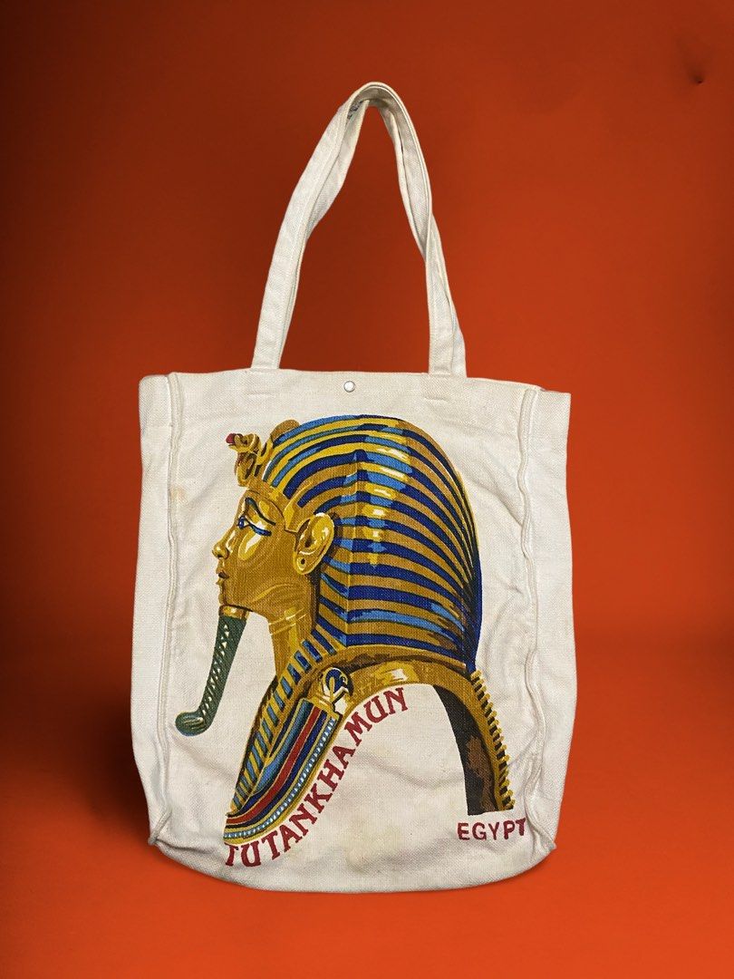 tutankhamun tote, Women's Fashion, Bags & Wallets, Tote Bags on Carousell