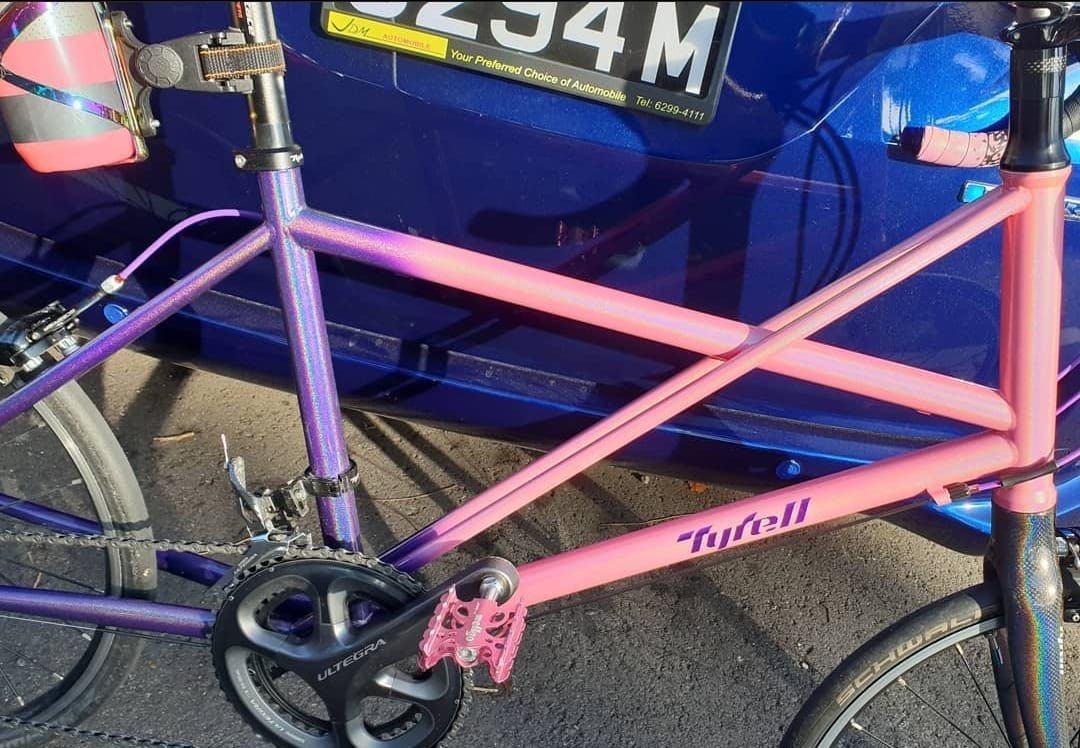 Tyrell CX Mini Velo - Custom Painted, Sports Equipment, Bicycles ...