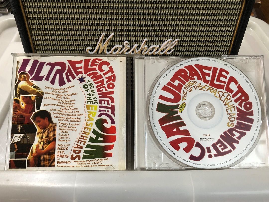 ERASERHEADS - UltraElectroMagneticJam - The Music Of The Eraserheads, Hobbies & Toys, Music ...