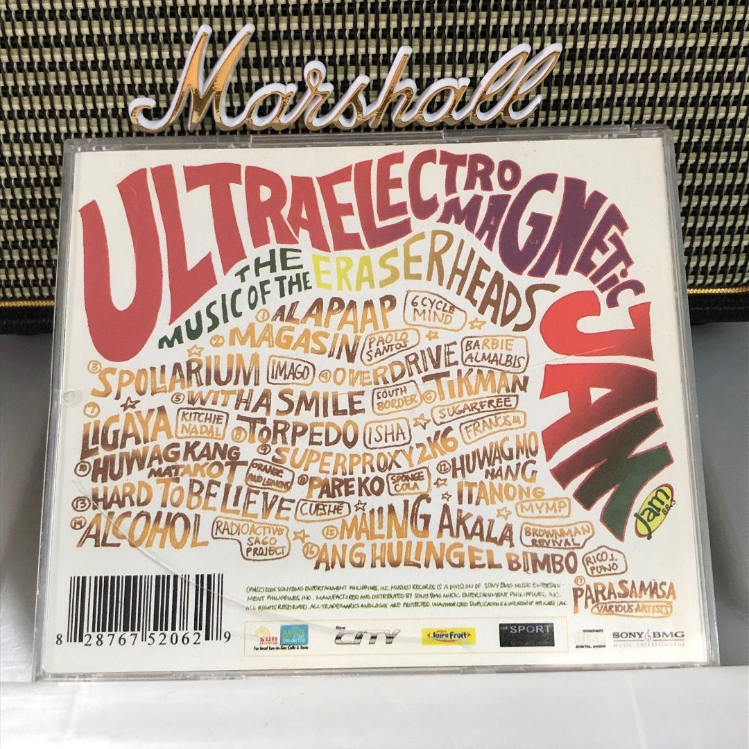 ERASERHEADS - UltraElectroMagneticJam - The Music Of The Eraserheads on Carousell