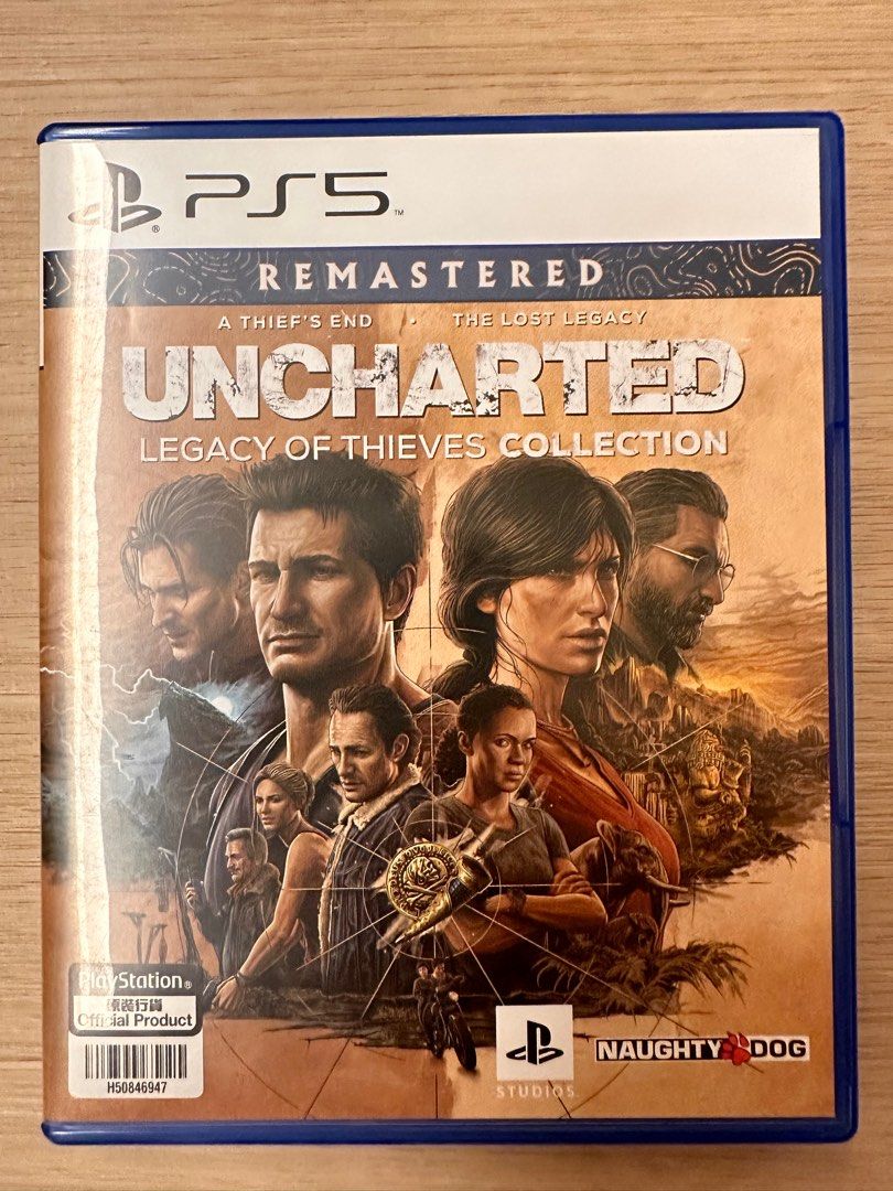 Uncharted Legacy of Thieves Collection PS5, Video Gaming, Video Games ...