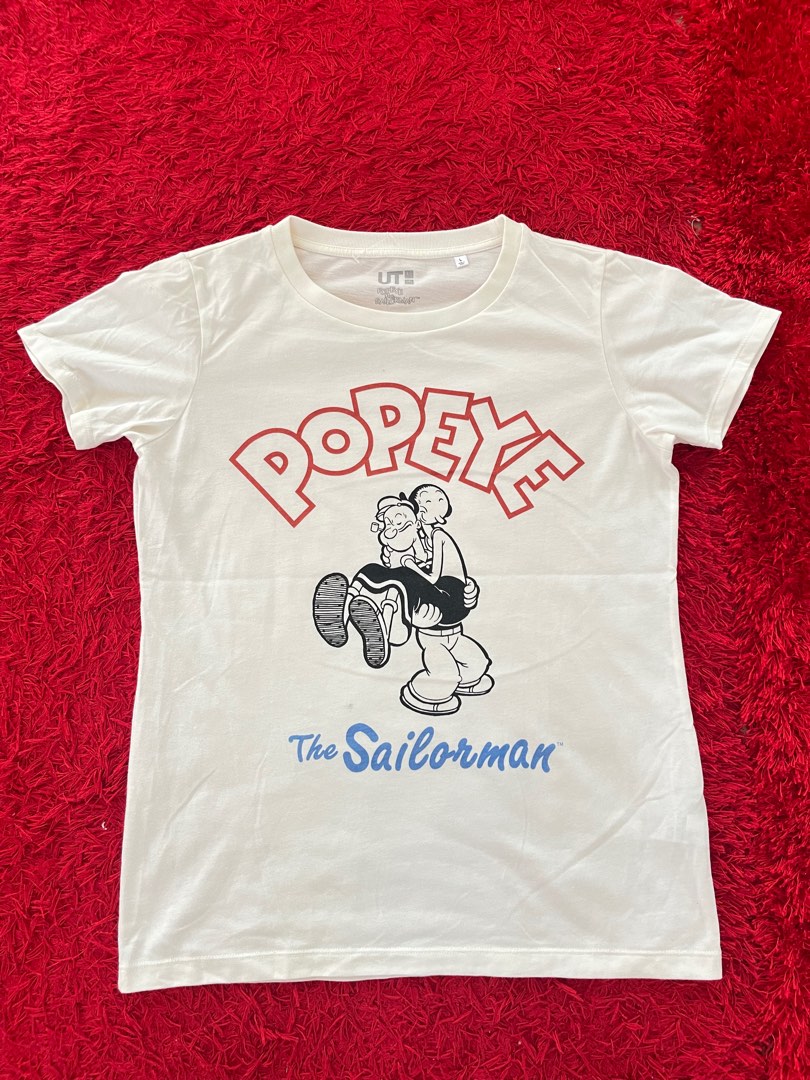 Uniqlo Popeye The Sailorman, Men's Fashion, Tops & Sets, Tshirts & Polo ...