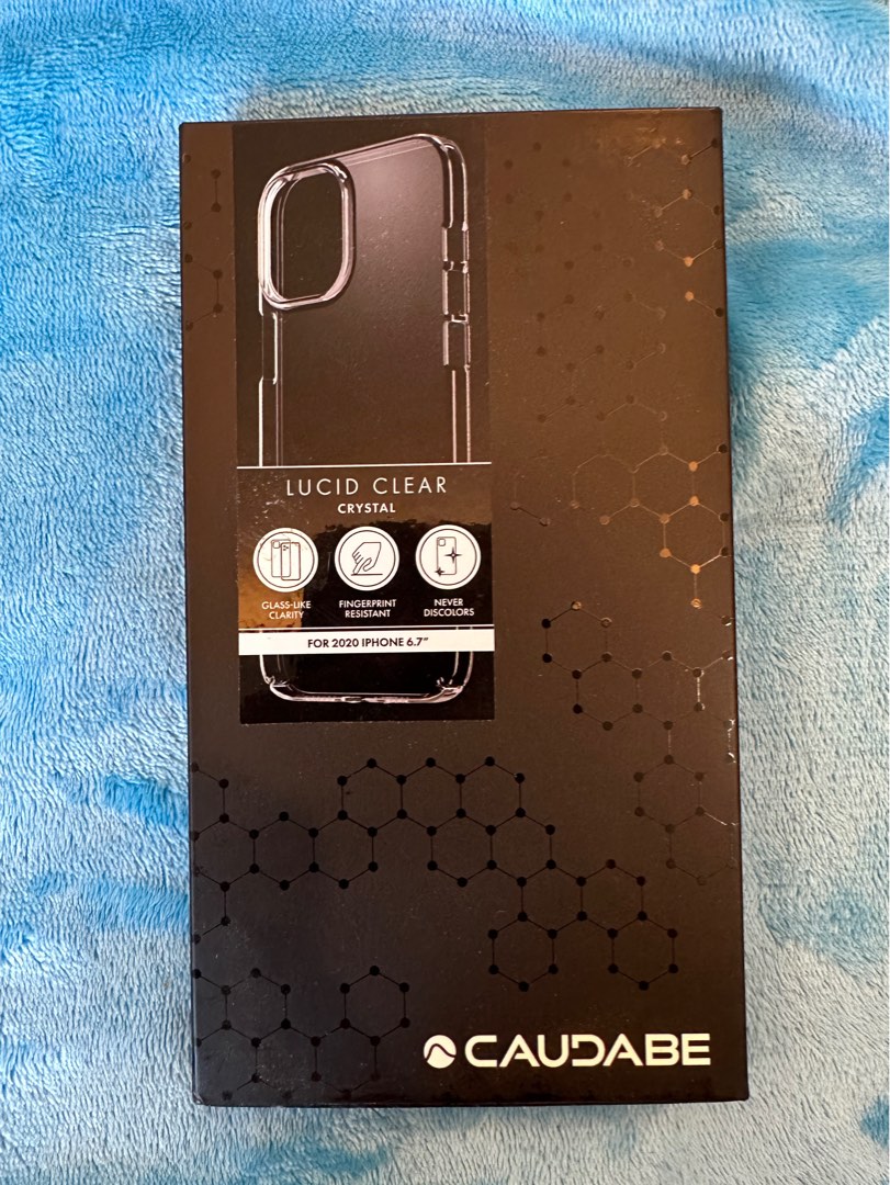CAUDABE Lucid Clear Crystal Iphone 12 Pro Max, Telepon Seluler & Tablet ...