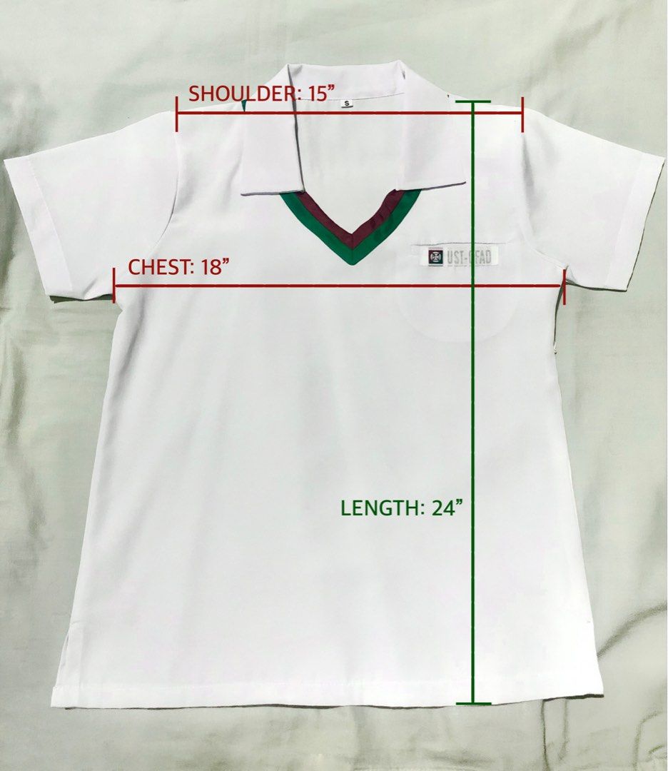 UST CFAD Type A Uniform Female’s Blouse on Carousell