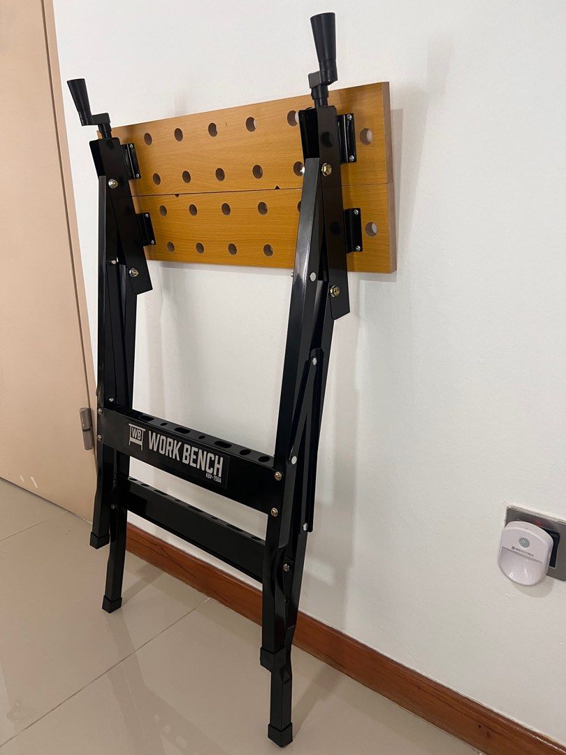 Versatile Portable Work Bench , like workmate. Foldable jobsite table ...