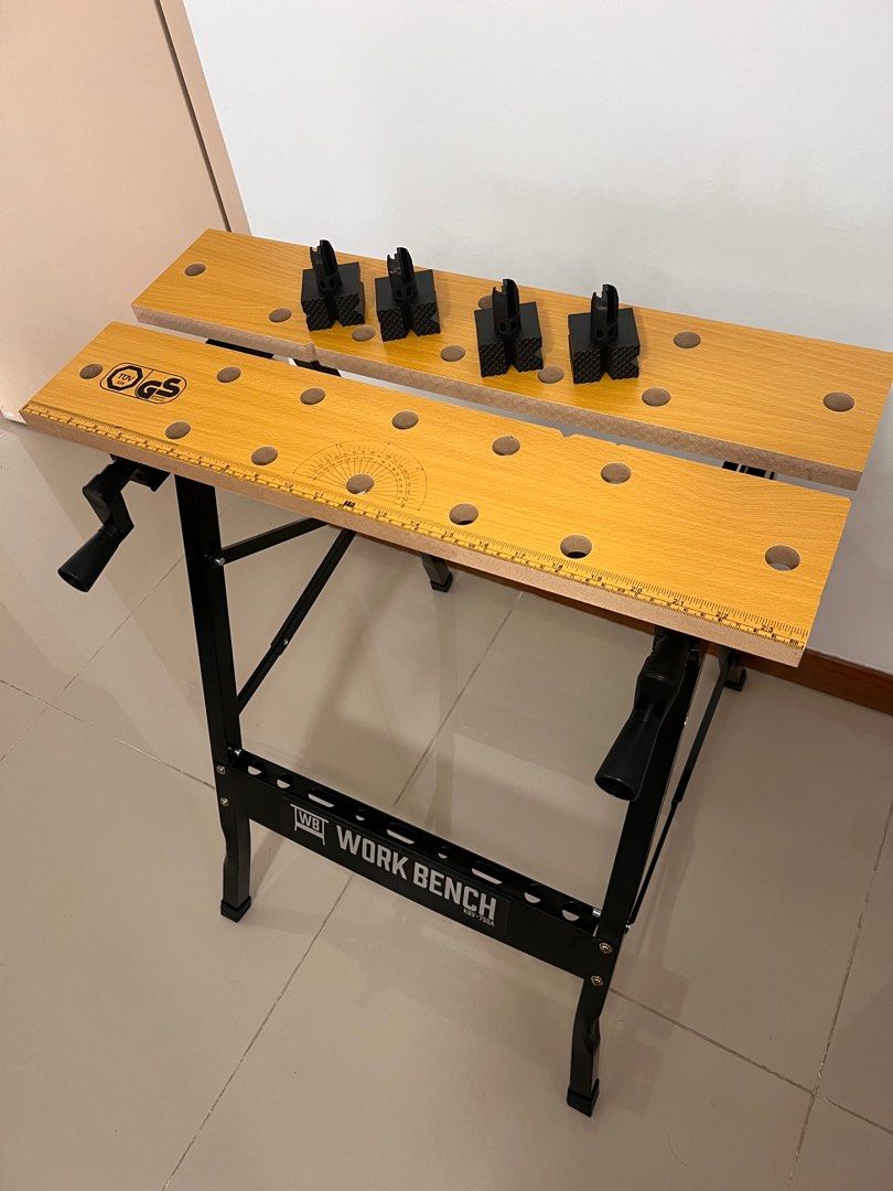 Self assemble for DIYers: Versatile Portable Work Bench , like workmate ...
