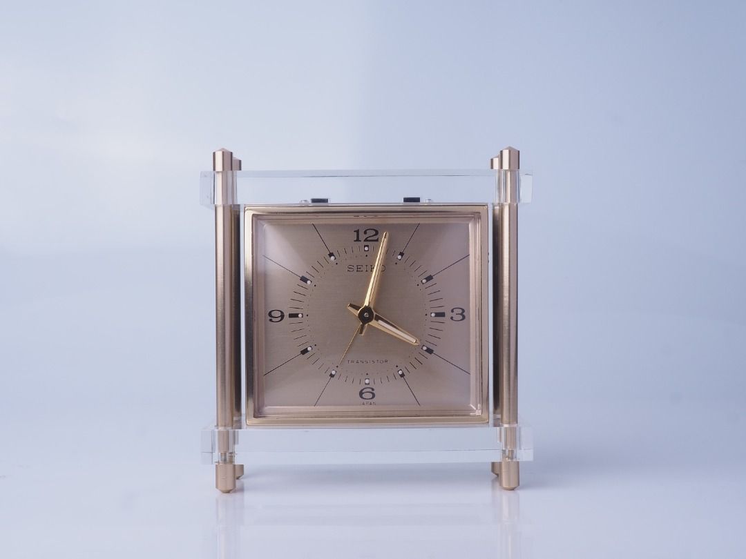 Vintage Seiko Transistor Alarm Clock, Furniture & Home Living, Home ...