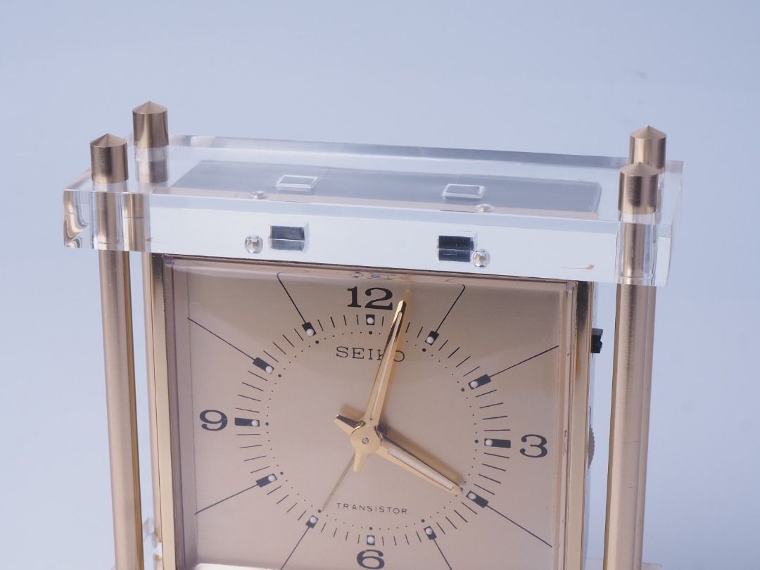Vintage Seiko Transistor Alarm Clock, Furniture & Home Living, Home ...
