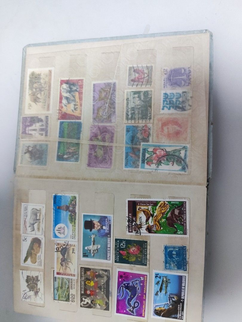 Vintage stamp album 12, Hobbies & Toys, Memorabilia & Collectibles ...