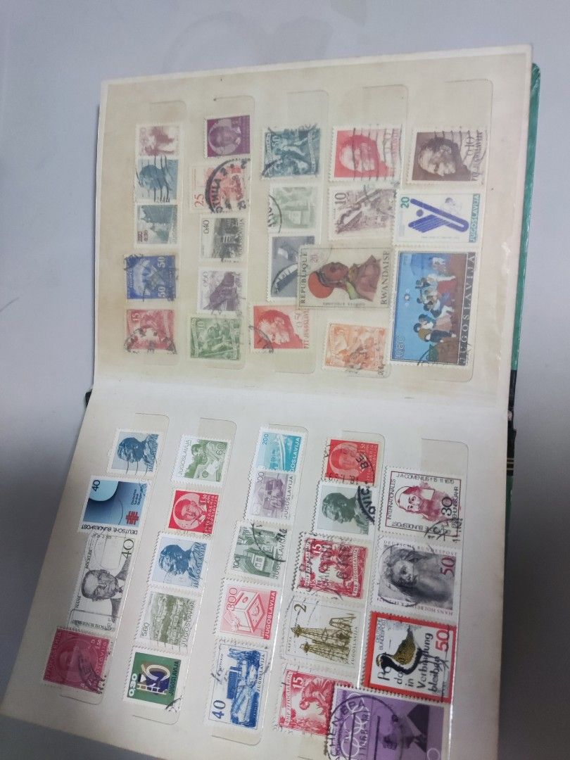 Vintage stamp album 1, Hobbies & Toys, Memorabilia & Collectibles ...