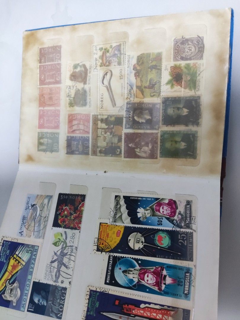 Vintage stamp album 3, Hobbies & Toys, Memorabilia & Collectibles ...