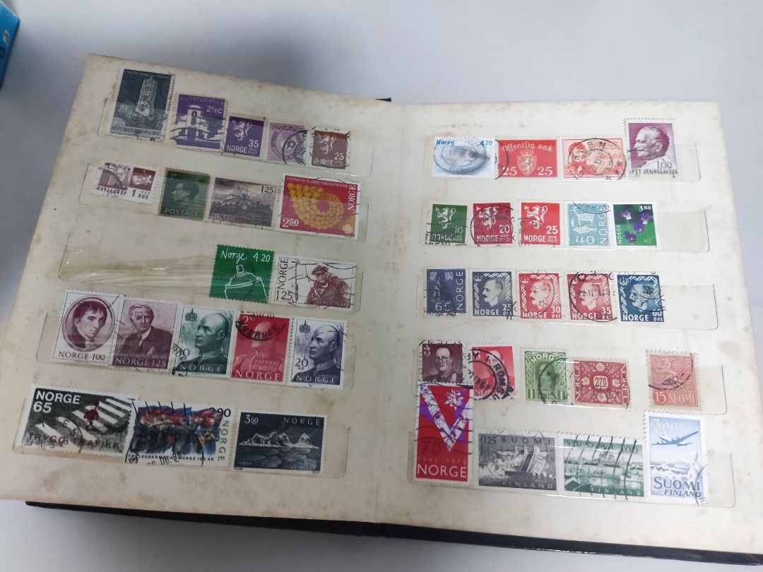 Vintage stamp album 4, Hobbies & Toys, Memorabilia & Collectibles ...