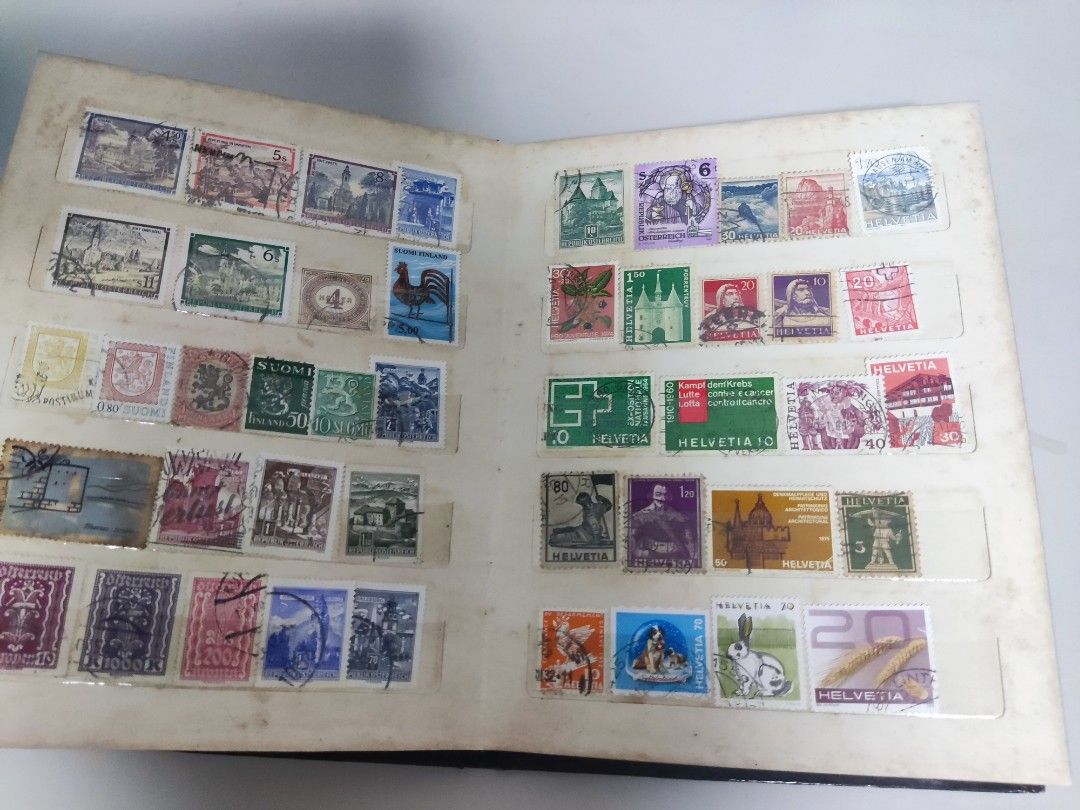 Vintage stamp album 4, Hobbies & Toys, Memorabilia & Collectibles ...