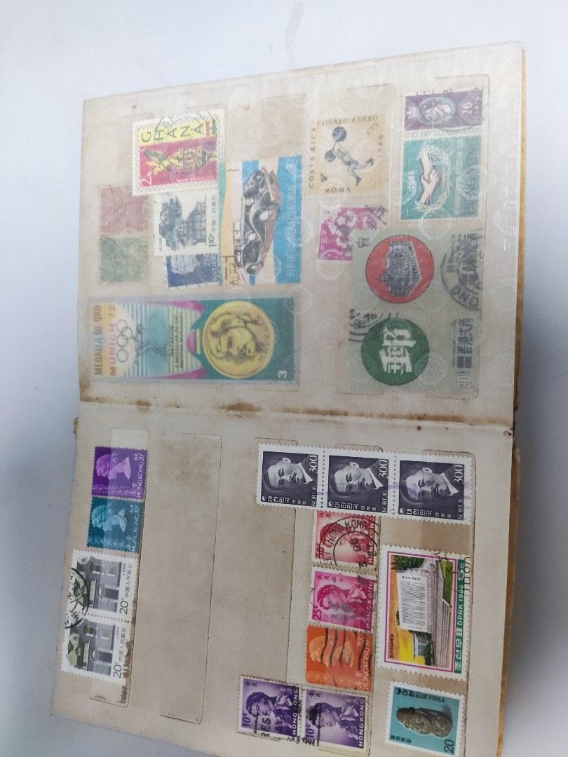 Vintage stamp album 8, Hobbies & Toys, Memorabilia & Collectibles ...