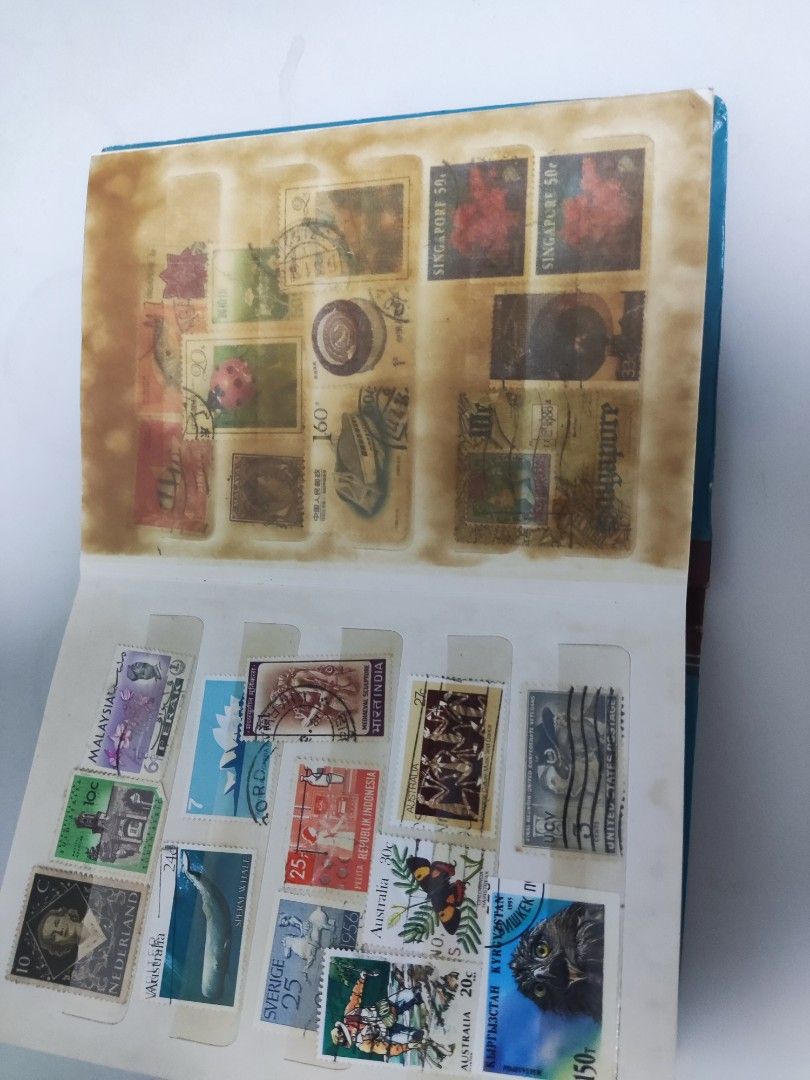 Vintage stamp album 9, Hobbies & Toys, Memorabilia & Collectibles ...